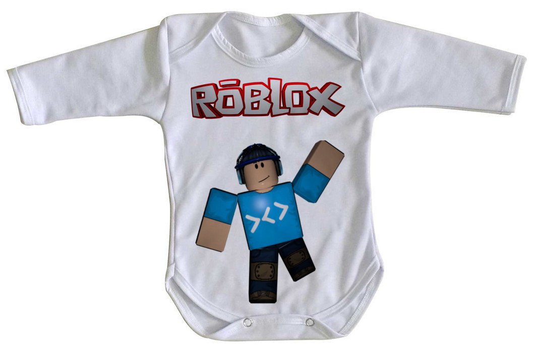 Emporio Dutra - Roupa Bebê manga longa Roblox Game